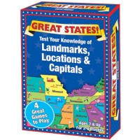 Great States US Map Board Game - Educational Toys Planet